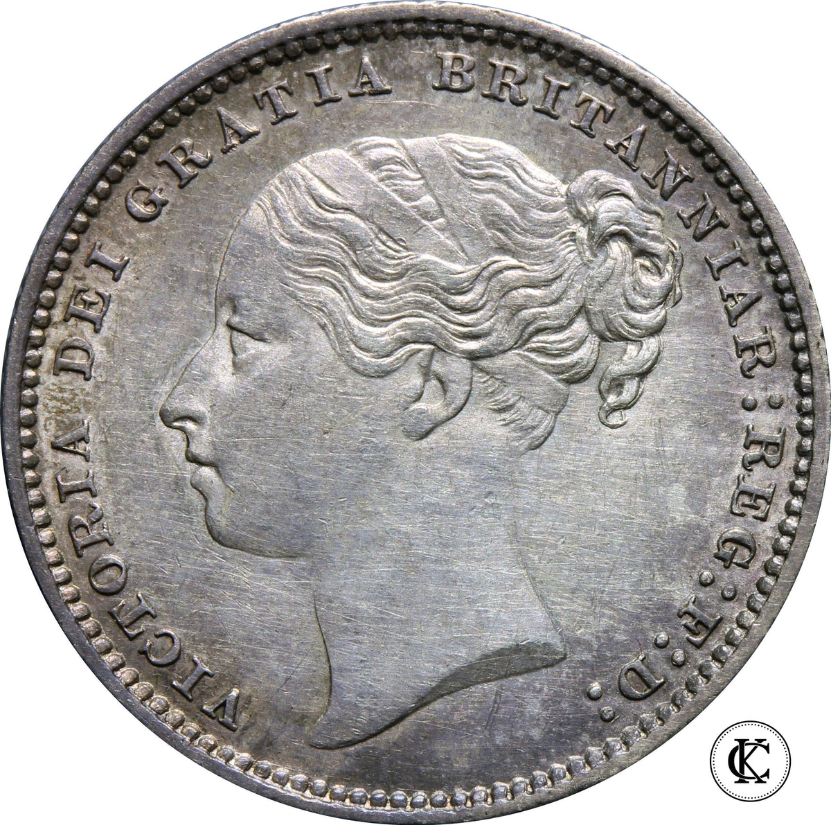 1885 Victoria shilling – Kos Coins