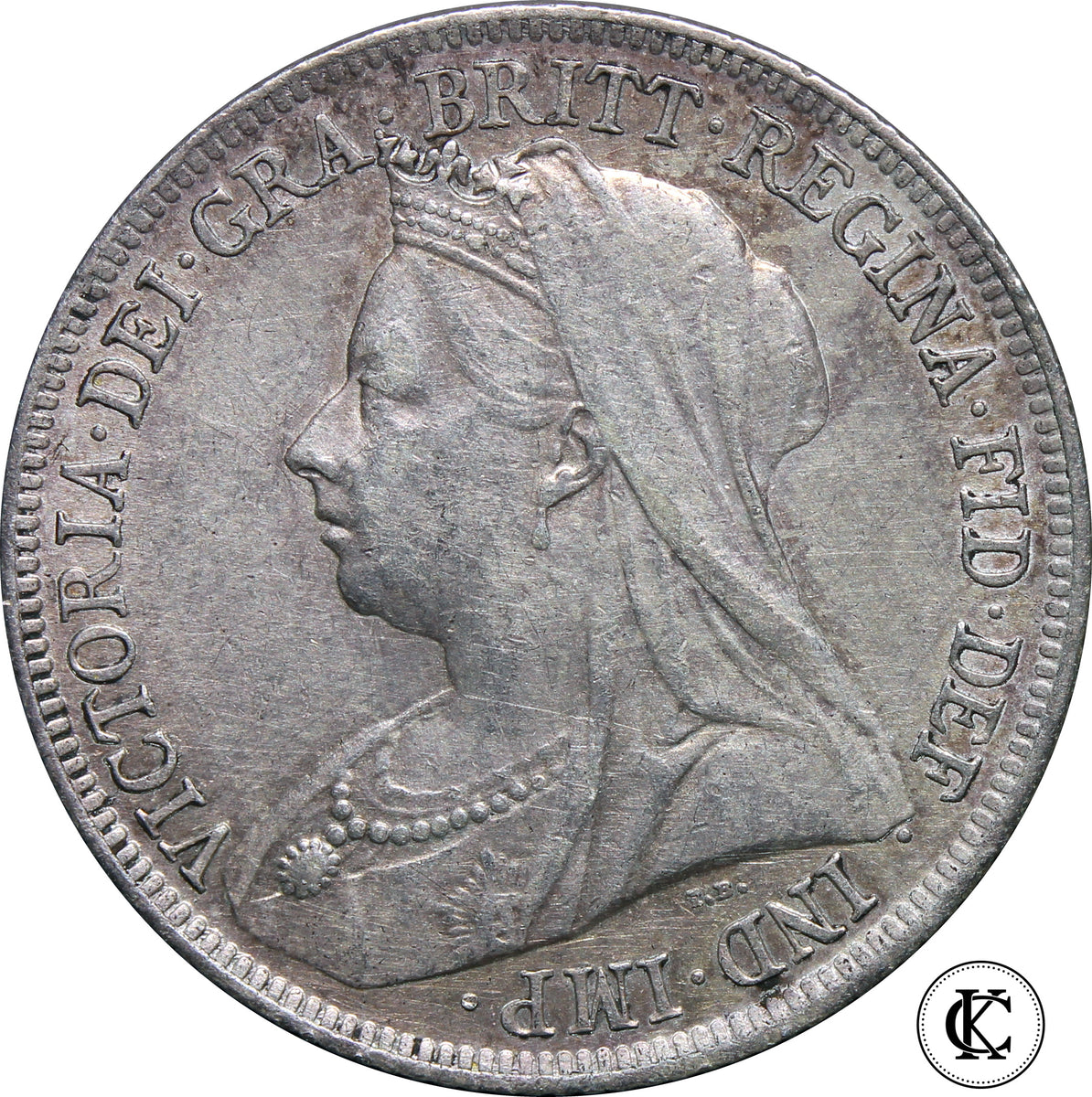 1899 Queen Victoria shilling – Kos Coins